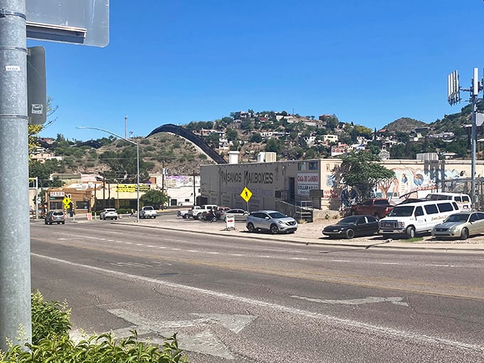 Art deco architecture stands proudly in Nogales, a border town where two cultures blend to create something uniquely Arizonan.