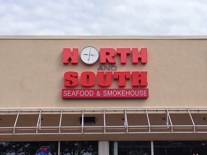 The compass in North and South's logo isn't just for show—they really do bring the best seafood from every direction to Madison.