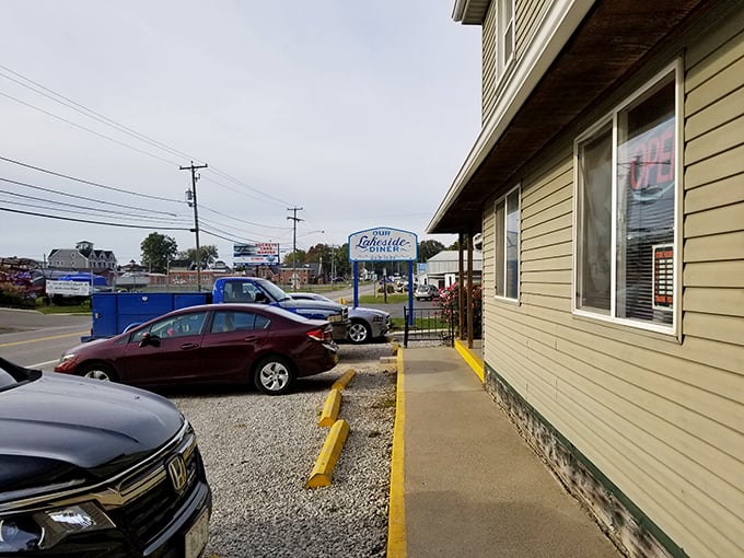 Our Lakeside Diner (Buckeye Lake): That vintage sign promises lakeside dining without lakeside prices – a promise this Buckeye Lake institution keeps daily.