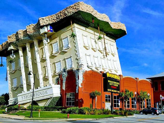 WonderWorks' upside-down building proves Florida's architecture can be as quirky as its residents – gravity is merely a suggestion.