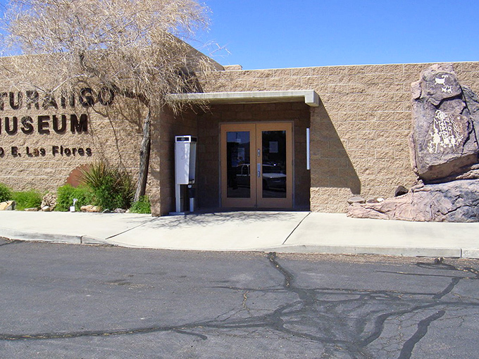 Ancient art meets modern budget! This rock-faced museum houses desert treasures that Indiana Jones would approve of.