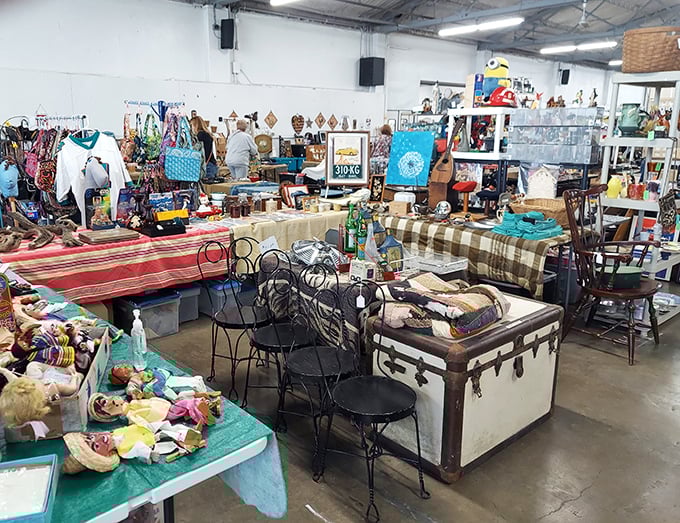 A kaleidoscope of nostalgia! Springfield's indoor spaces showcase carefully curated collections that whisper stories from the past.