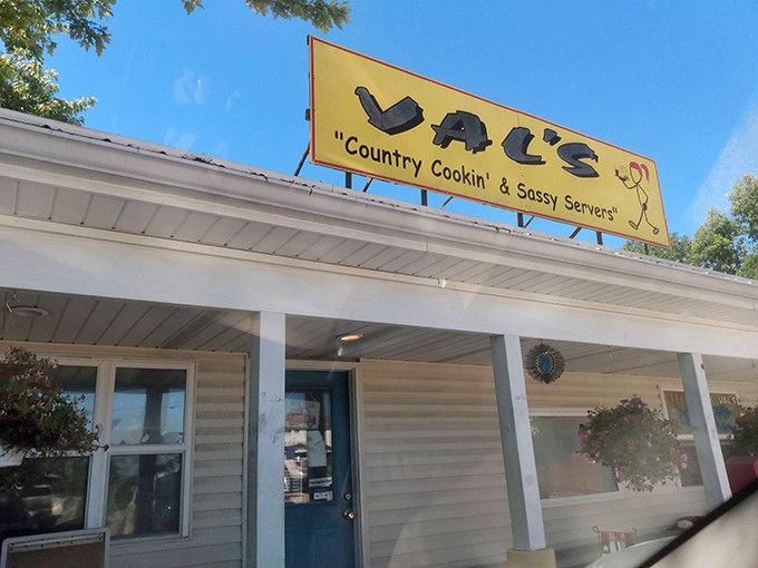 The humble exterior of Val's might not win architectural awards, but the food inside deserves a blue ribbon.