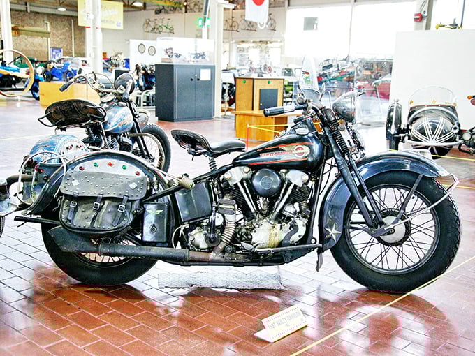 This 1937 Harley-Davidson isn't just a motorcycle—it's a time machine on two wheels. Your grandfather's rebel phase, beautifully preserved.