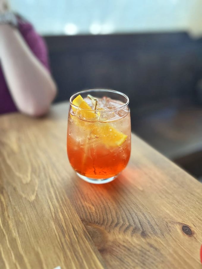 That Aperol spritz isn't just a drink, it's Italy's sunset in a glass – refreshing, vibrant, and begging to be photographed.