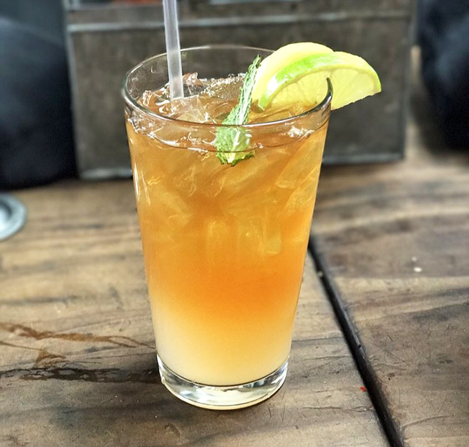An Arnold Palmer that actually tastes like tea AND lemonade—the perfect palate cleanser between bites of smoky, meaty goodness.