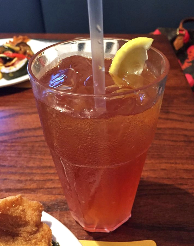 That sweet tea isn't just a beverage—it's liquid Southern sunshine, served properly with a lemon wedge and enough ice to combat Florida's famous heat.