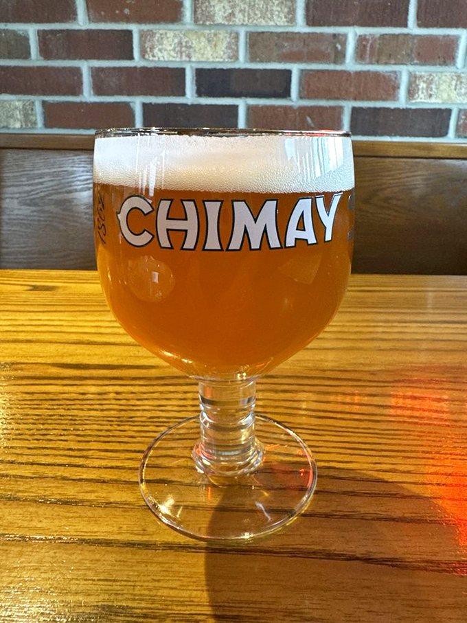 A cold Chimay pairs with pizza like Fred Astaire with Ginger Rogers – some things are just meant to be.