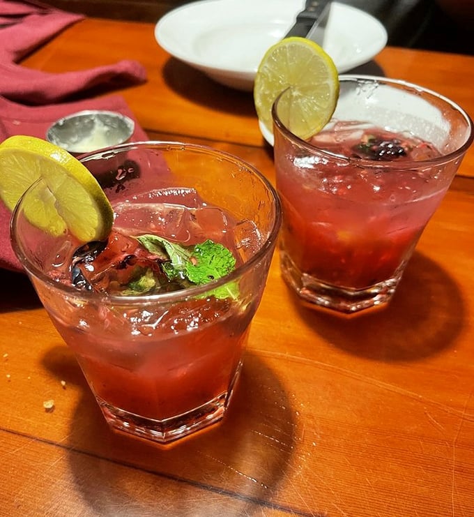 These cocktails aren't just pretty faces—they're the perfect companions for cutting through a rich meal with bright, fruity refreshment.