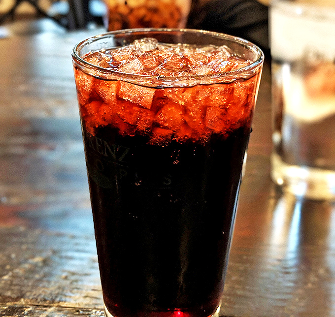 That dark, fizzy birch beer—Pennsylvania's answer to wine pairing. The perfect palate cleanser between bites of tomato pie perfection.