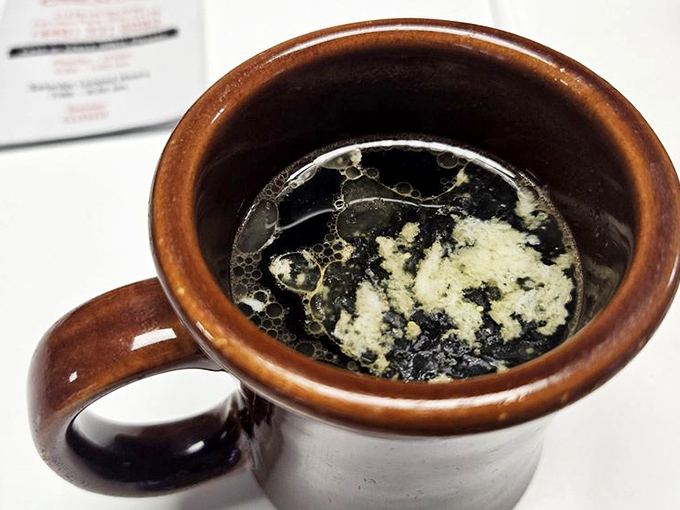 That first sip of diner coffee—dark as midnight, strong as your resolve to finally clean the garage, and essential as oxygen on a Tuesday morning.