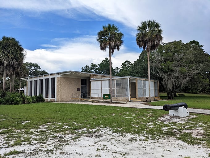 The Cedar Key Museum State Park preserves the island's history in a mid-century building that's as unpretentious as the community it celebrates.