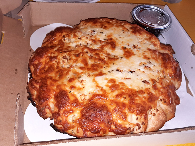Sometimes simplicity speaks volumes. This cheese pizza showcases what matters most—perfect crust, quality sauce, and cheese melted to golden perfection.