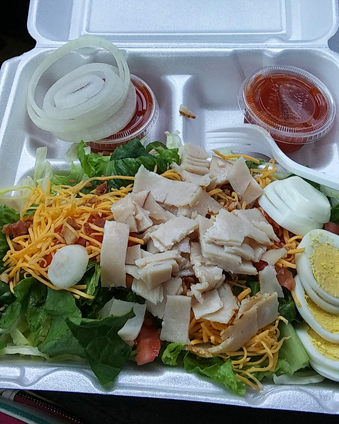 This chef salad isn't what you order when you're "being good"—it's what you order when you want something genuinely good.