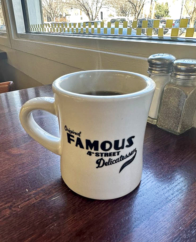 Simple coffee in a classic mug—no fancy names, no confusion, just pure caffeinated happiness in ceramic form.