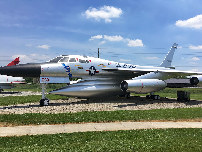The B-58 Hustler looks fast even standing still. This supersonic beauty broke records while carrying a payload we're thankful was never delivered.