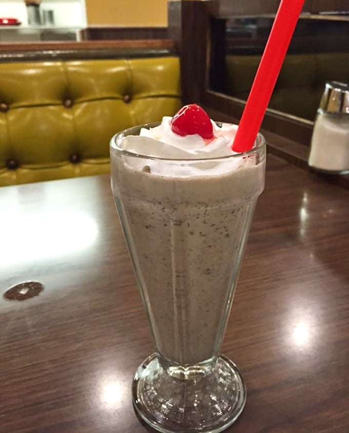 Their milkshake brings all the folks to the yard. That cherry on top isn't just garnish—it's the exclamation point on a creamy declaration of deliciousness.