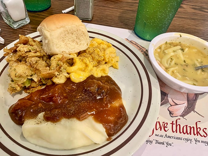 Another local restaurant's offering showcasing why Lancaster County is comfort food paradise. That gravy pool could solve all of life's problems.