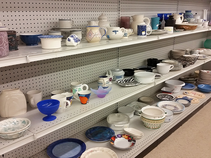Dish paradise where mismatched becomes charming and incomplete sets find new purpose – perfect for those who believe dining should have character.