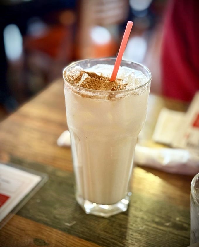 The horchata at Las Palapas doesn't just quench thirst—it soothes souls. This cinnamon-kissed rice milk is like dessert in a glass, Michigan winter be damned.