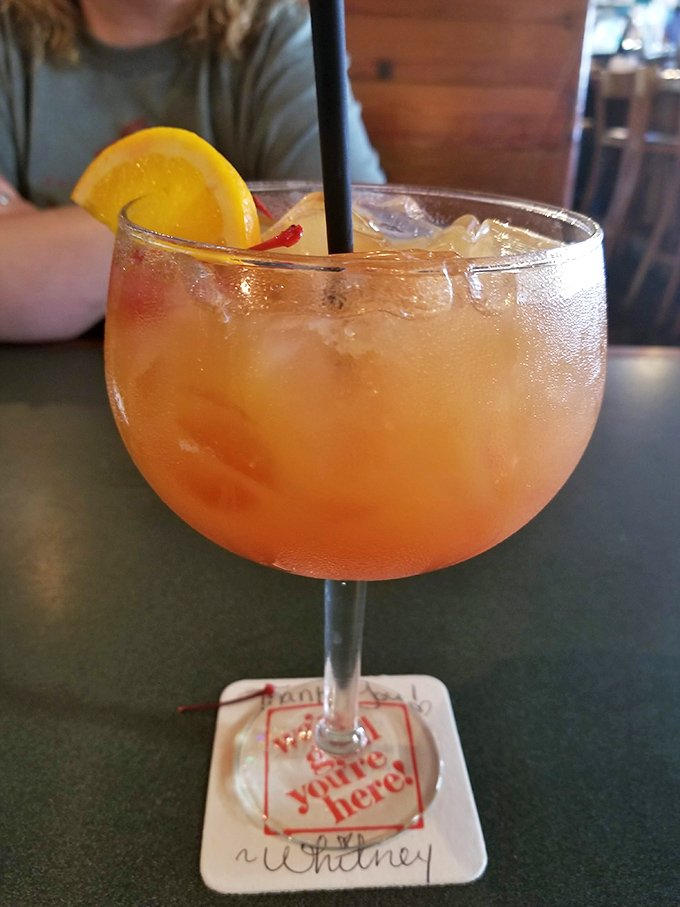 This sunset-colored cocktail isn't just a drink, it's Florida in a glass – refreshing, bright, and guaranteed to improve your outlook on life.