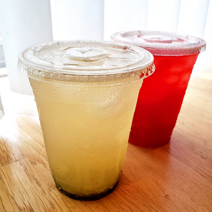 Simple pleasures: ice-cold fountain drinks that bring back childhood memories. Sometimes the best palate cleanser isn't fancy—it's fizzy.