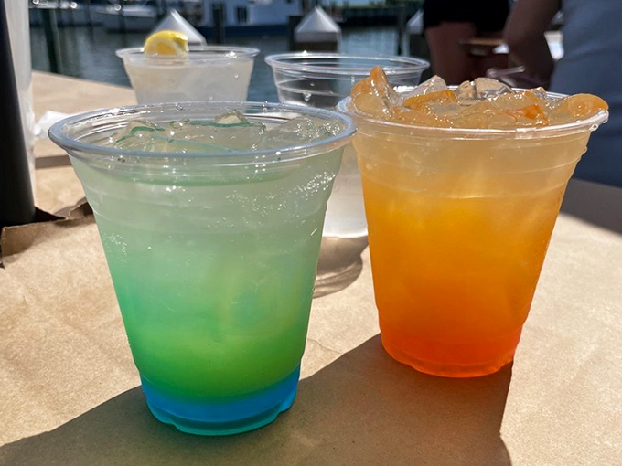 These colorful cocktails aren't just Instagram bait—they're liquid sunshine that tastes like vacation, even on a Tuesday afternoon.