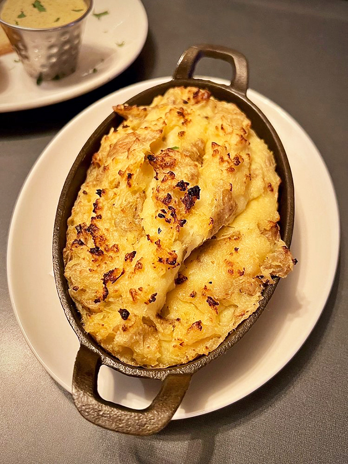 Fluffy clouds of garlic-infused comfort food that could convince anyone to move to Maryland permanently.