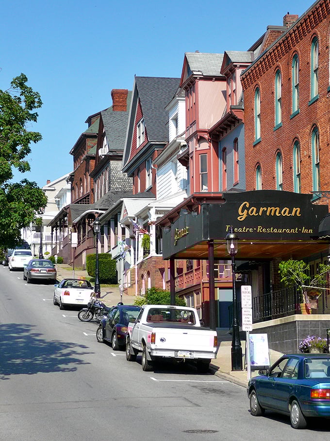 The Garman Theatre's marquee promises entertainment in a setting where every seat feels like the best in the house.