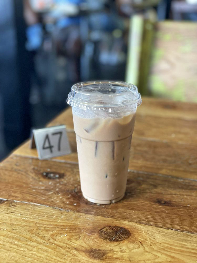 Coffee that doesn't just wake you up—it makes you glad you woke up. This creamy iced concoction sits patiently, waiting to transform your morning.