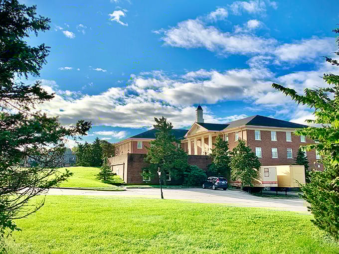 This stately brick building stands as a testament to Hinsdale's appreciation for institutions that combine traditional values with timeless design.