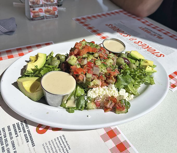 Fresh ingredients playing together in perfect harmony—this vibrant Israeli salad proves vegetables can be the life of the party too.