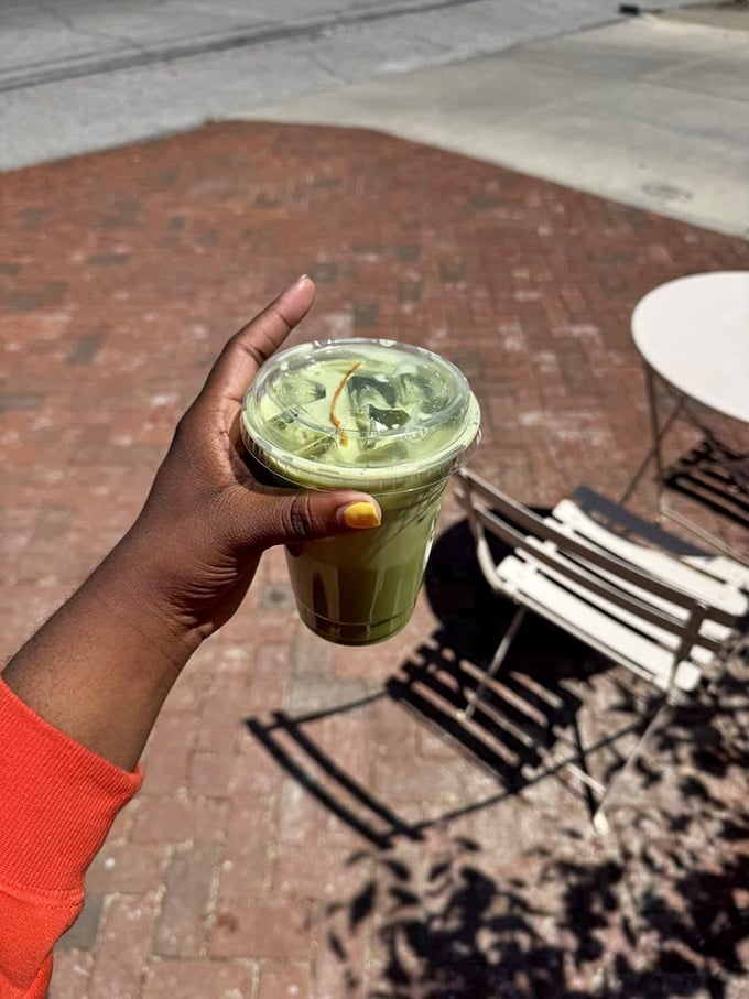 When matcha meets lavender and citrus, it's like a spa day for your mouth – refreshingly unexpected.