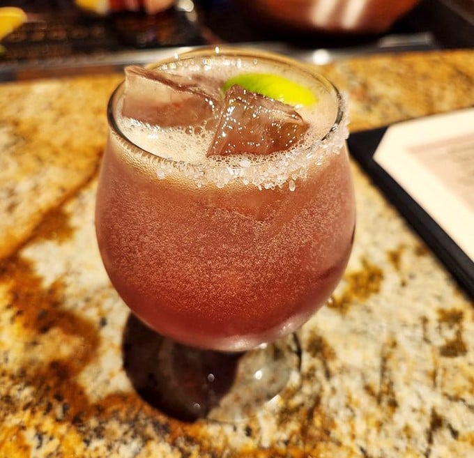 A cocktail that says, "I'm sophisticated enough to appreciate good tequila, but fun enough to enjoy it with bubbles and fruit."