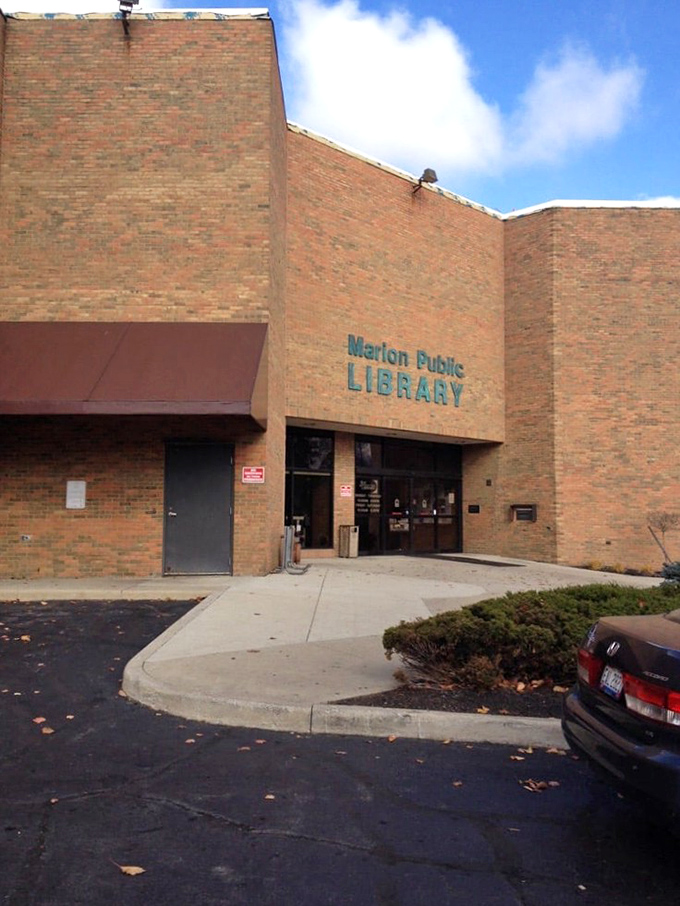Marion Public Library – where locals have been finding both knowledge and air conditioning since before the internet made everything complicated.