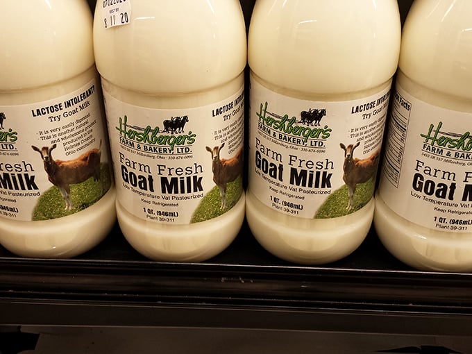 Farm-fresh goat milk that hasn't seen the inside of a factory. This is milk as nature intended—before corporate America got its hands on it.