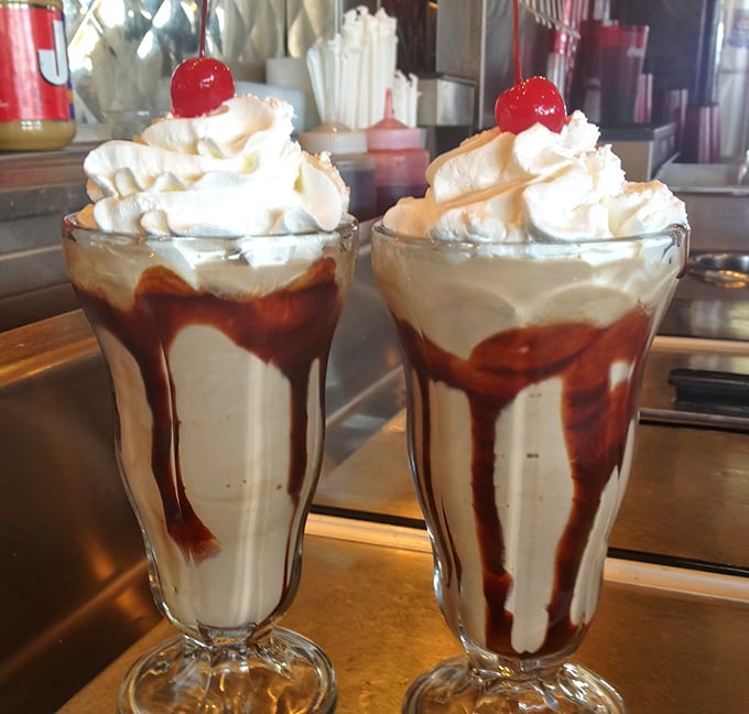 These milkshakes don't just bring boys to the yard – they bring everyone to Iggy's. Topped with whipped cream mountains and that essential cherry flag.