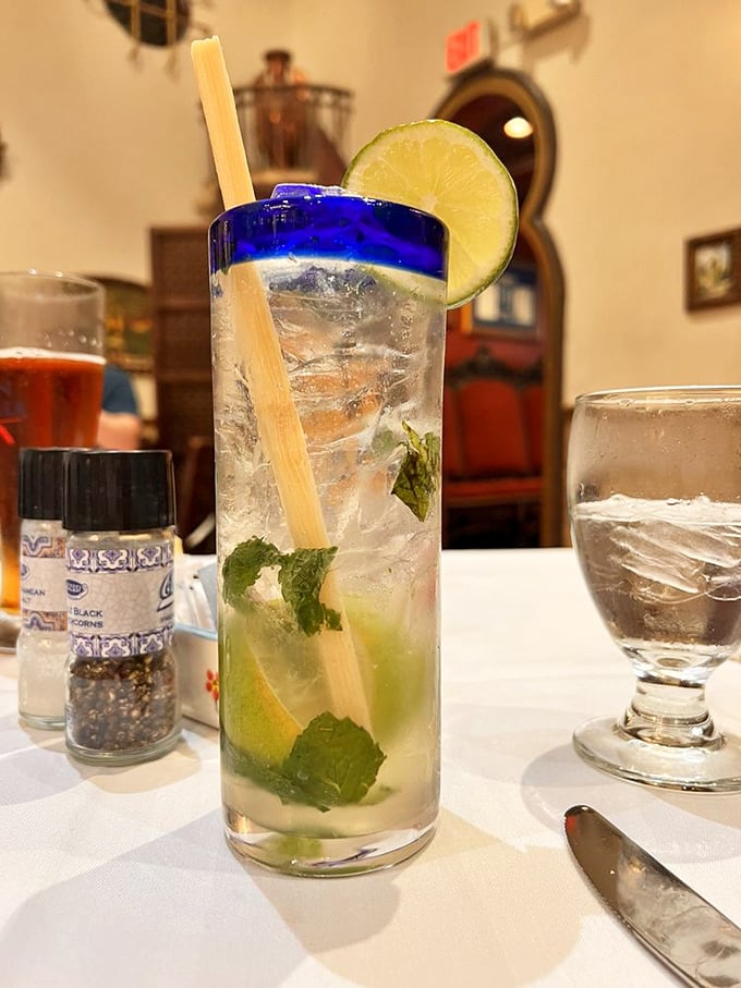 The mojito here isn't just a drink—it's a refreshing time machine to pre-revolution Havana, served with proper muddled mint and zero shortcuts.
