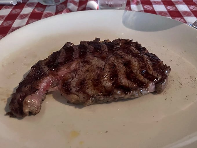 This perfectly grilled ribeye doesn't need fancy sauces or elaborate presentations—just respect for great beef and fire's transformative power.