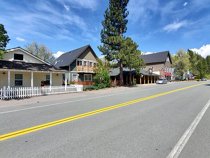 White picket fences and mountain air – Markleeville's version of luxury living comes with pine-scented breezes and zero traffic noise.