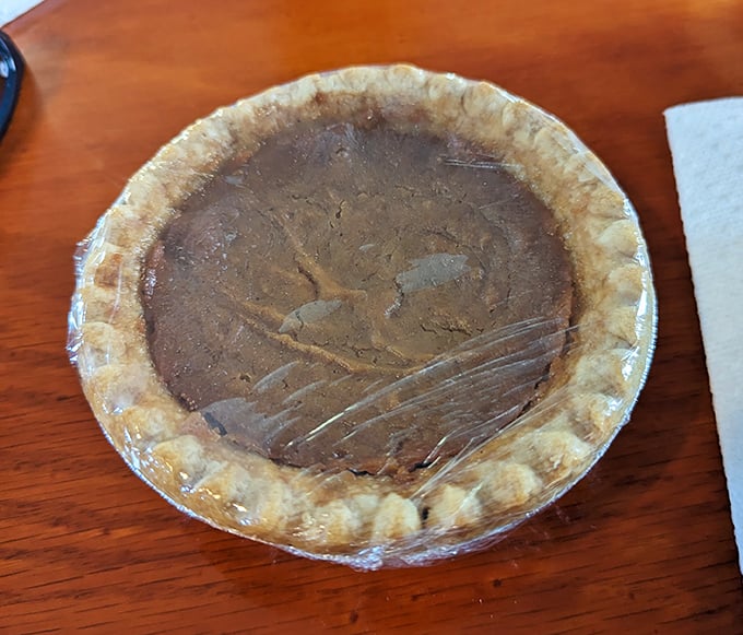 This sweet potato pie isn't just dessert – it's the final argument in the case that some of life's greatest pleasures come in humble packages.