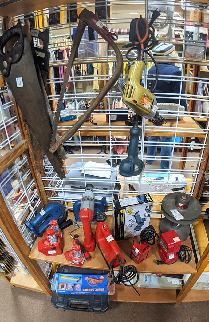 Tool time! From vintage hand saws to modern power drills—the DIY enthusiast's playground where projects become financially possible.
