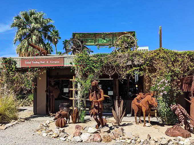 This isn't your average souvenir shop – the Tribal Trading Post offers authentic desert character with a side of artistic flair.