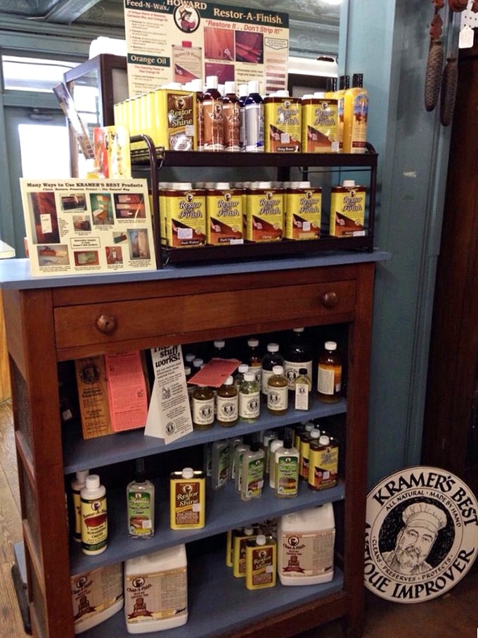 A treasure trove of restoration products for the DIY enthusiast. Because sometimes the most valuable thing you'll find is the knowledge to save what you already have.