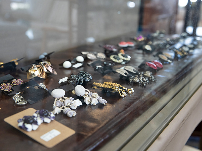 Tiny treasures with big impact—these earrings once adorned Naples socialites and now await their second act.