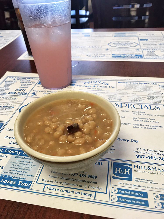 Bean soup that's been simmering since before TikTok was invented. Simple, honest food that warms you from the inside out. 