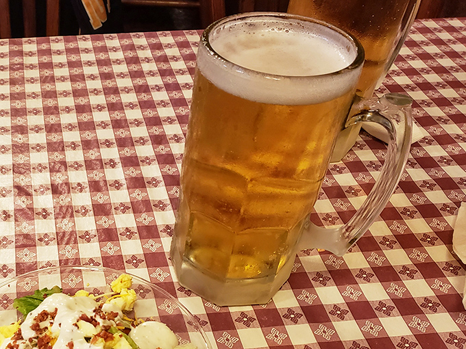 Cold beer and warm hospitality - the dynamic duo that makes any meal taste better.