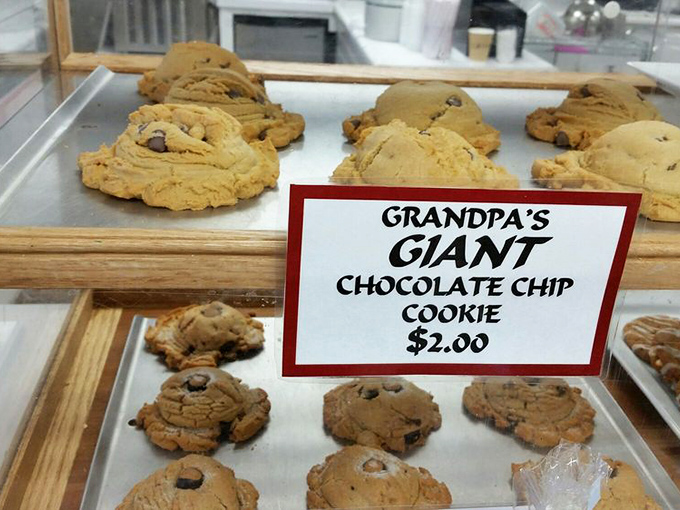 These aren't just cookies—they're "GIANT" cookies, because when it comes to chocolate chips, moderation is highly overrated.