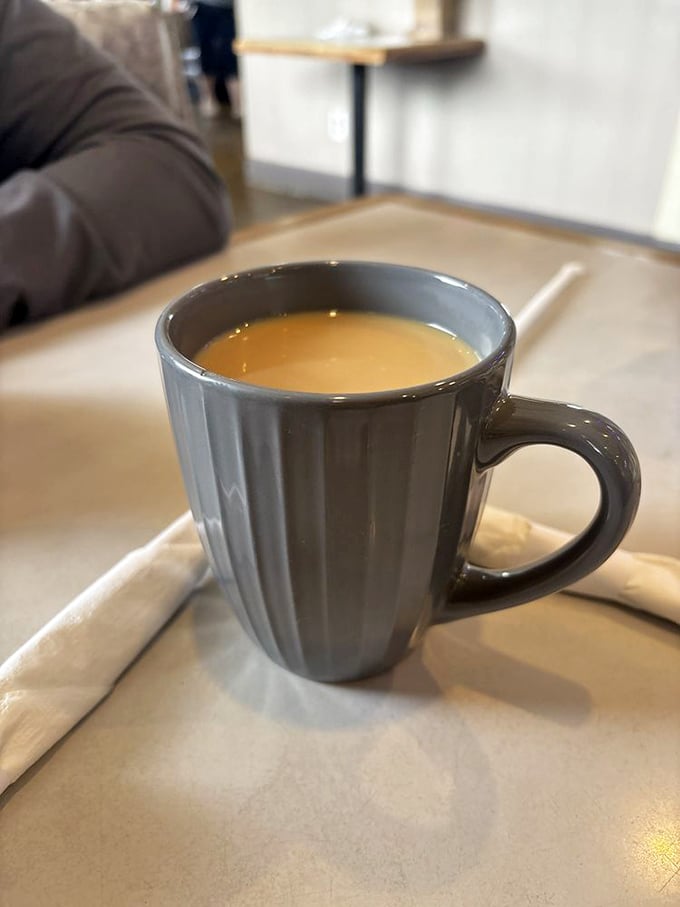 That perfect diner coffee – not pretentious, not complicated, just reliably there for you like an old friend.
