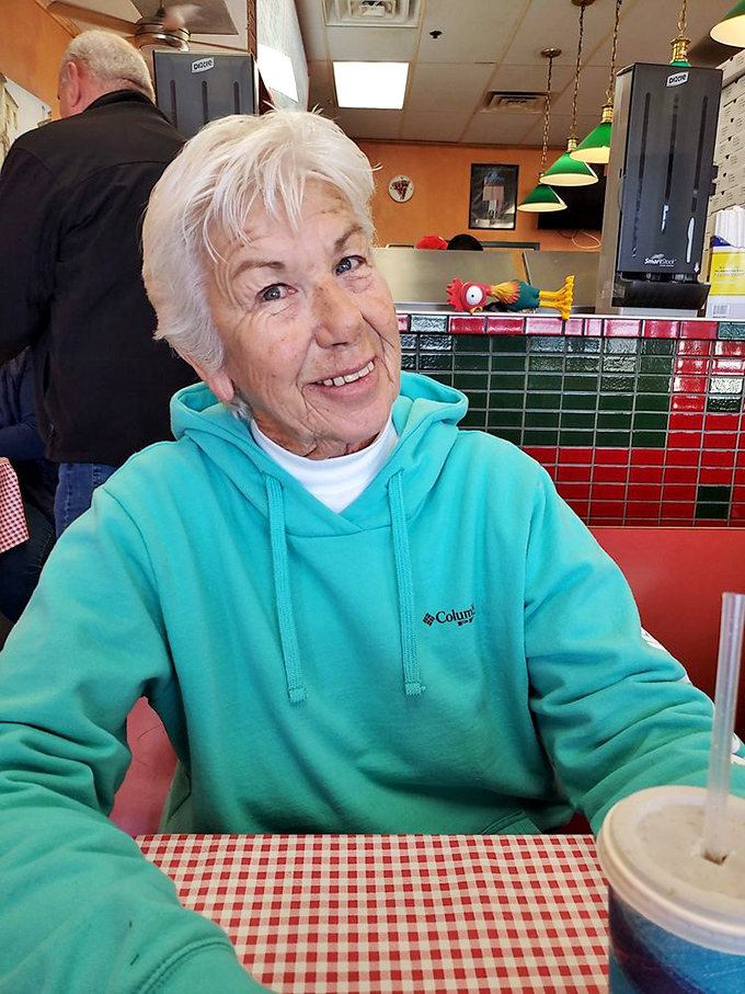 The look of pure contentment that only comes from knowing you've found your pizza happy place. We've all been there.